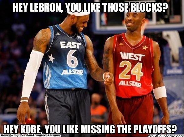 Lebron Kobe Memes