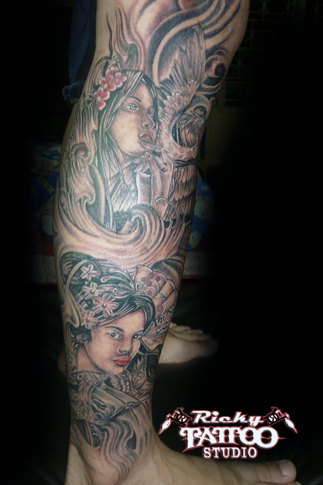 Ricky Tattoo Model Men