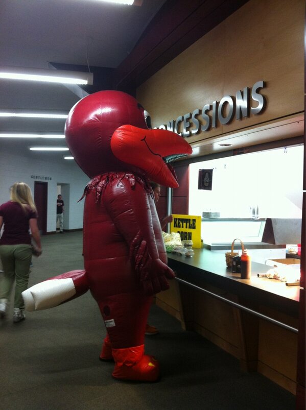 Coach JJ drawing the Hokiebird | The Key Play