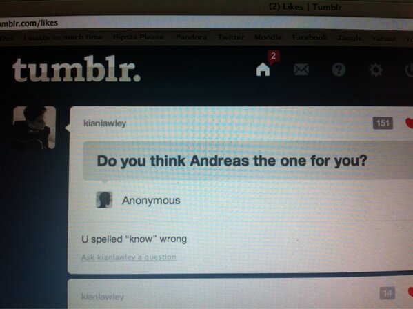 Kian And Andrea Twitter Fight