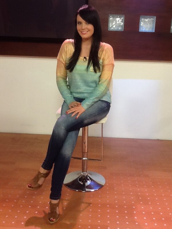 Katherine Torres, presentadora de sweet