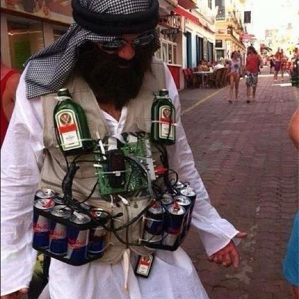Terrorist With Bomb Vest