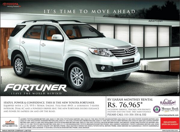 Toyota Moving Forward Ad