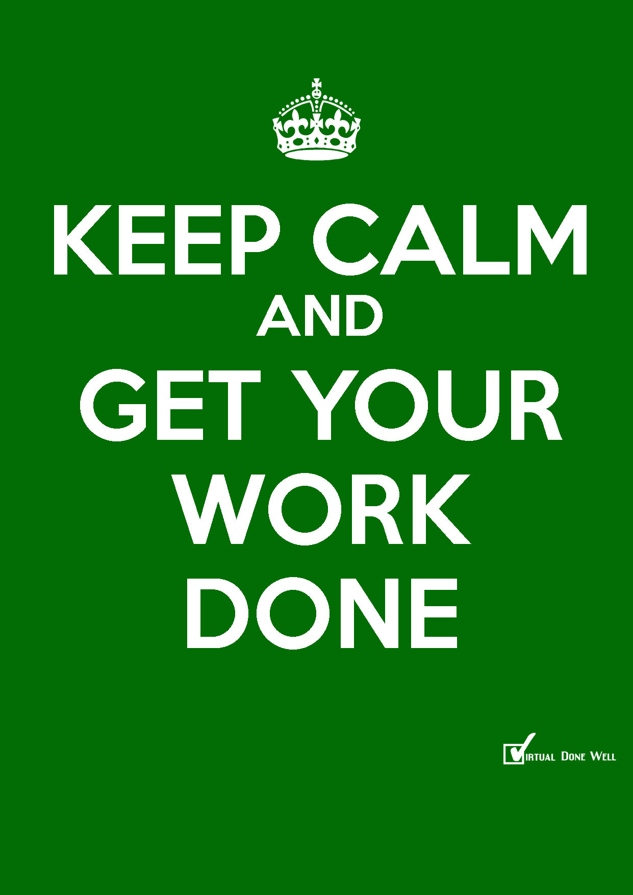 Getting Work Done