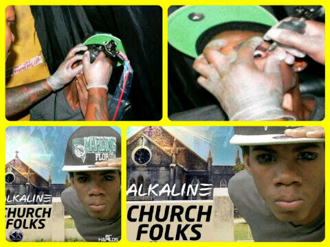 Alkaline Artist Eye Tattoo