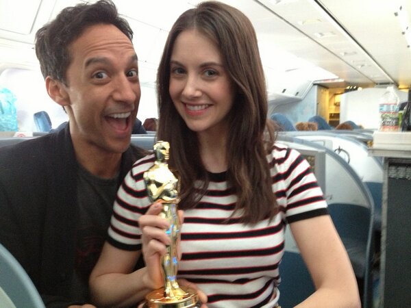 Alison Brie And Danny Pudi