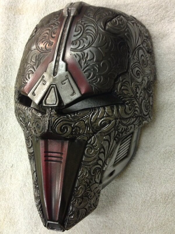 Become a Sith Acolyte with this 3D printed mask from Star Wars: The Old ...
