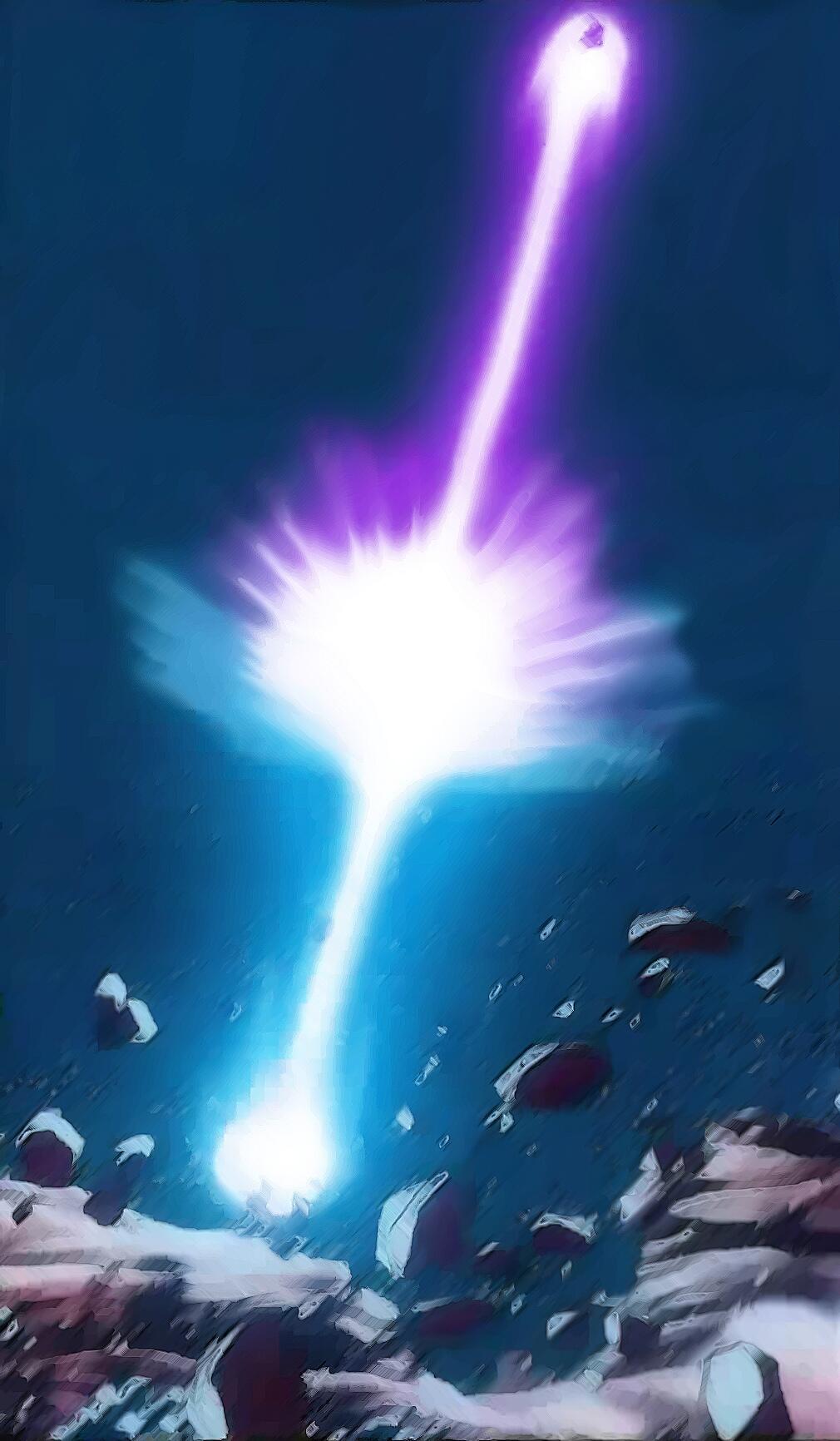 Goku Vs Vegeta Kamehameha Vs Galick Gun Kamehameha Vs Galick Gun