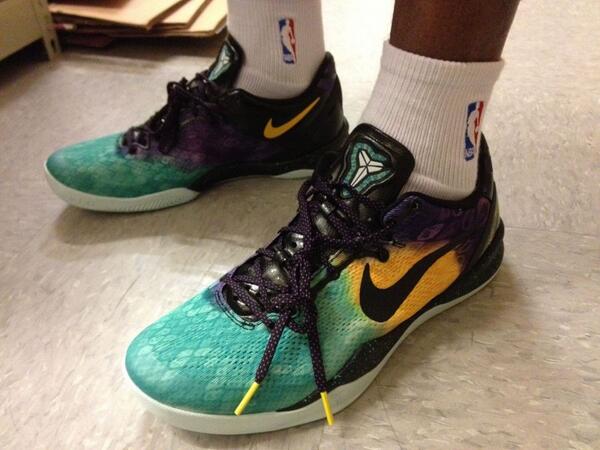 Kobe 8 Elite Socks Purple