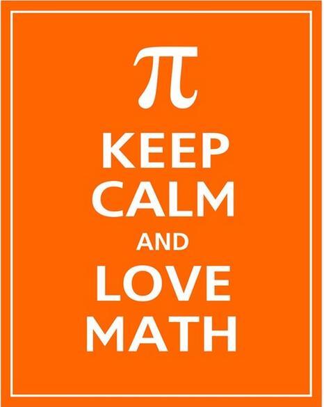 Keep Calm And Love Math Wallpaper