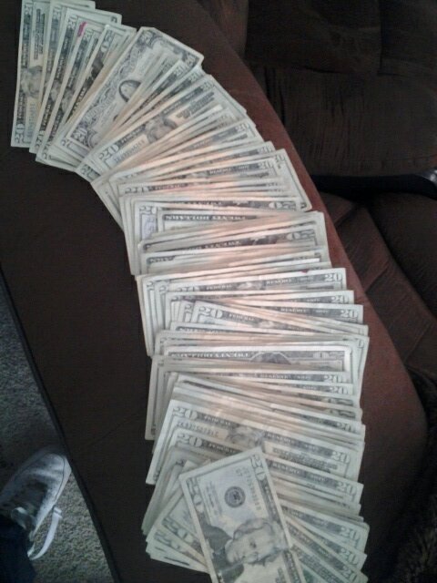 2000 Dollars In 20 Dollar Bills