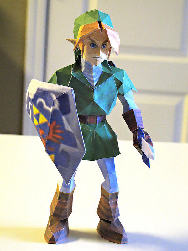 Zelda Papercraft