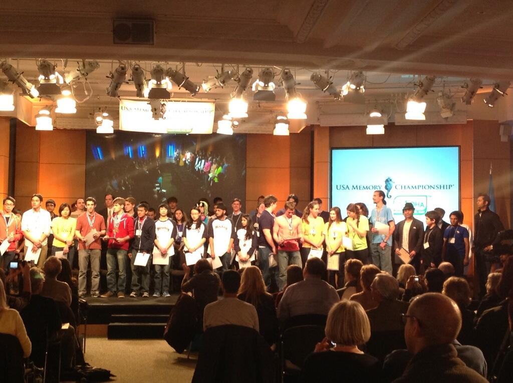 USA Memory Championship Results 2013 - Memory Sports - Art of Memory Forum