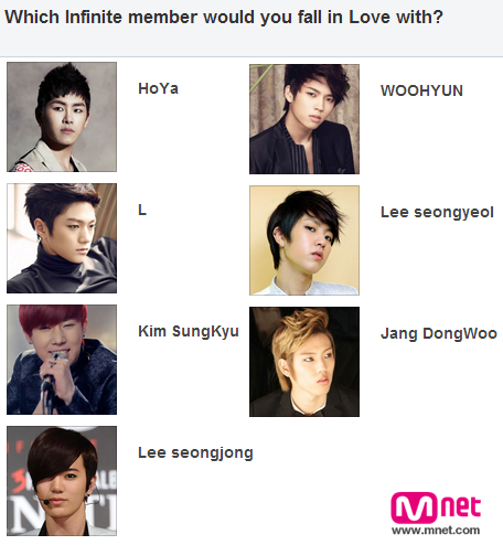 Infinite Kpop Members Names