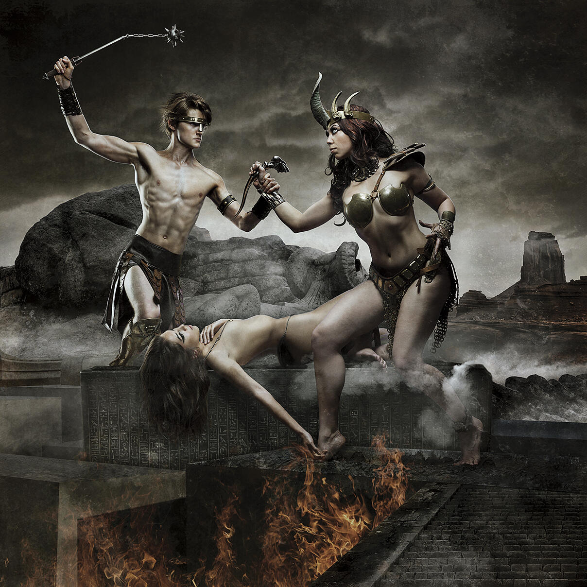 Eugene Simon Shirtless