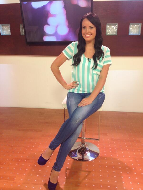 Katherine Torres, presentadora de sweet