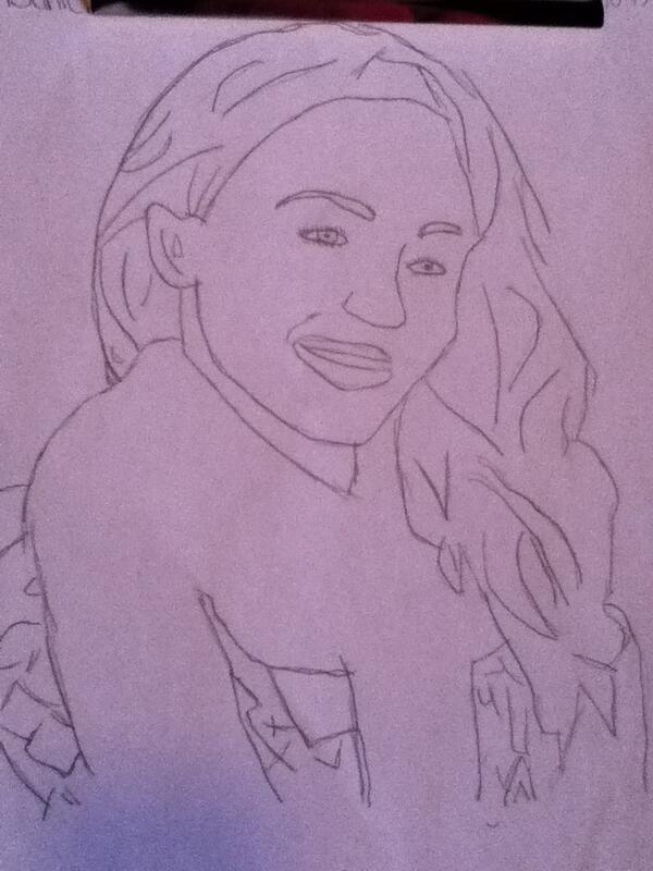 Danielle Peazer Drawing