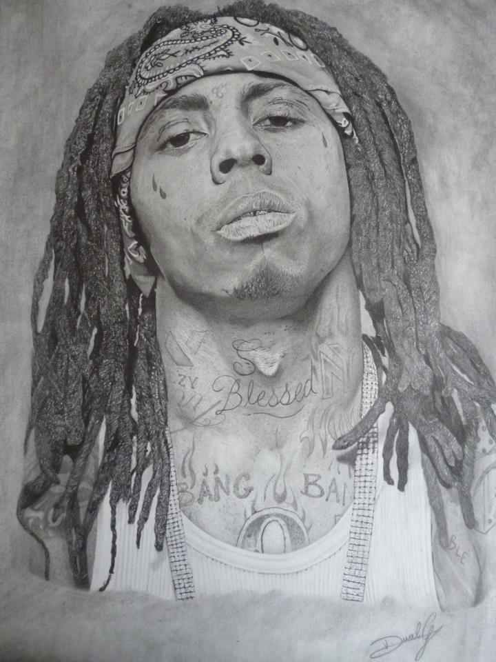Lil Wayne Drawing Step By Step