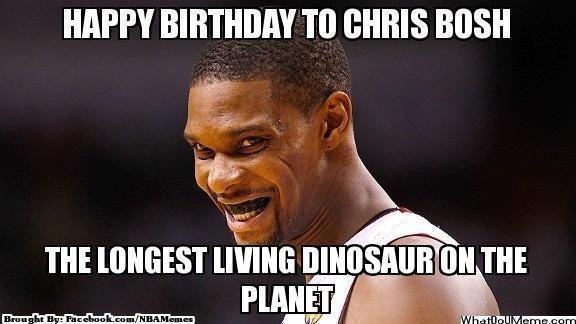 Nba Memes Chris Bosh Dinosaur Nba Memes Chris Bosh Dinosaur