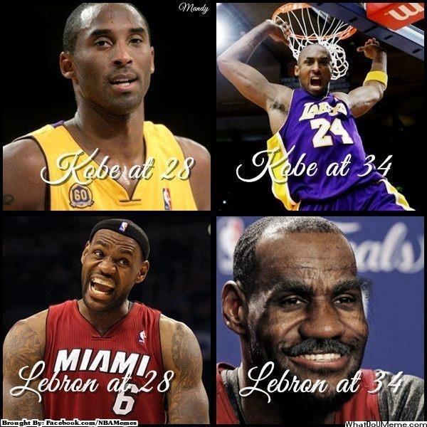 Lebron Kobe Memes