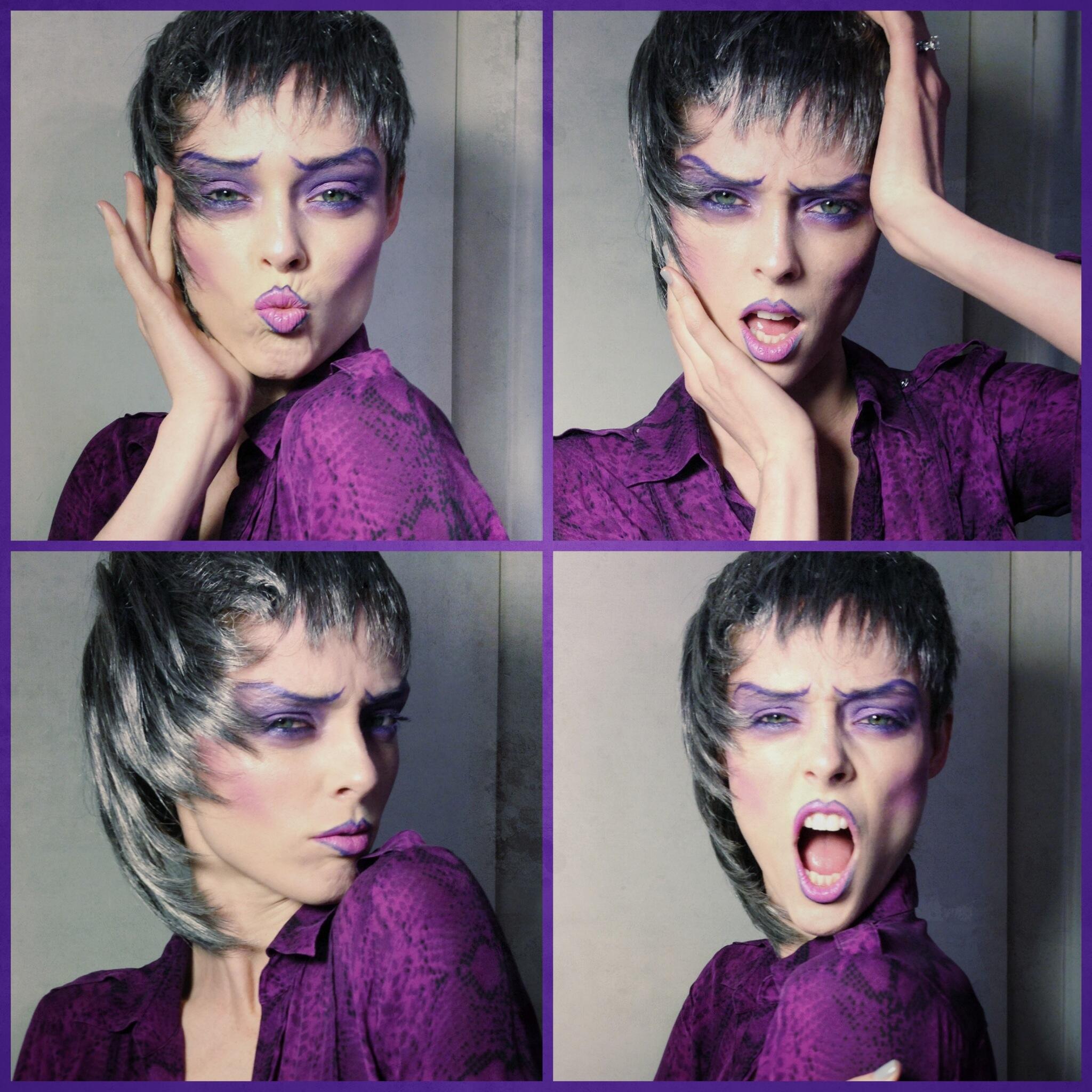 Coco Rocha Facial Expressions