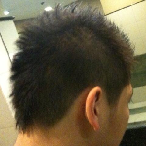 Semi Mohawk Haircut