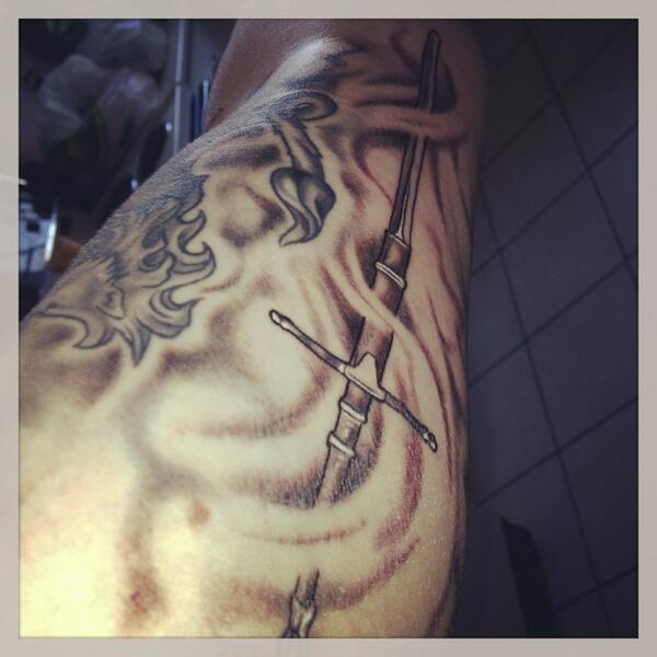 Sword Tattoo Arm
