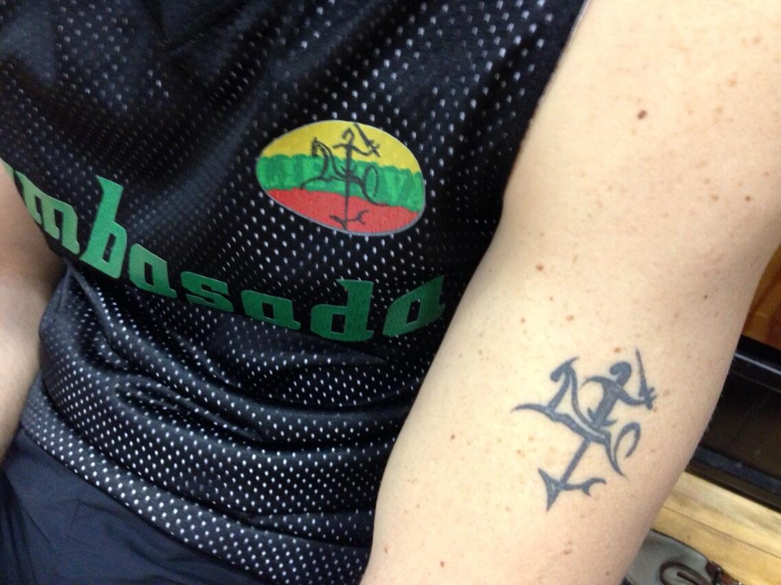 Lithuanian Vytis Tattoos Lithuanian Vytis Tattoo