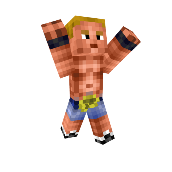 John Cena (Skin battle with vuduy77200) Minecraft Skin