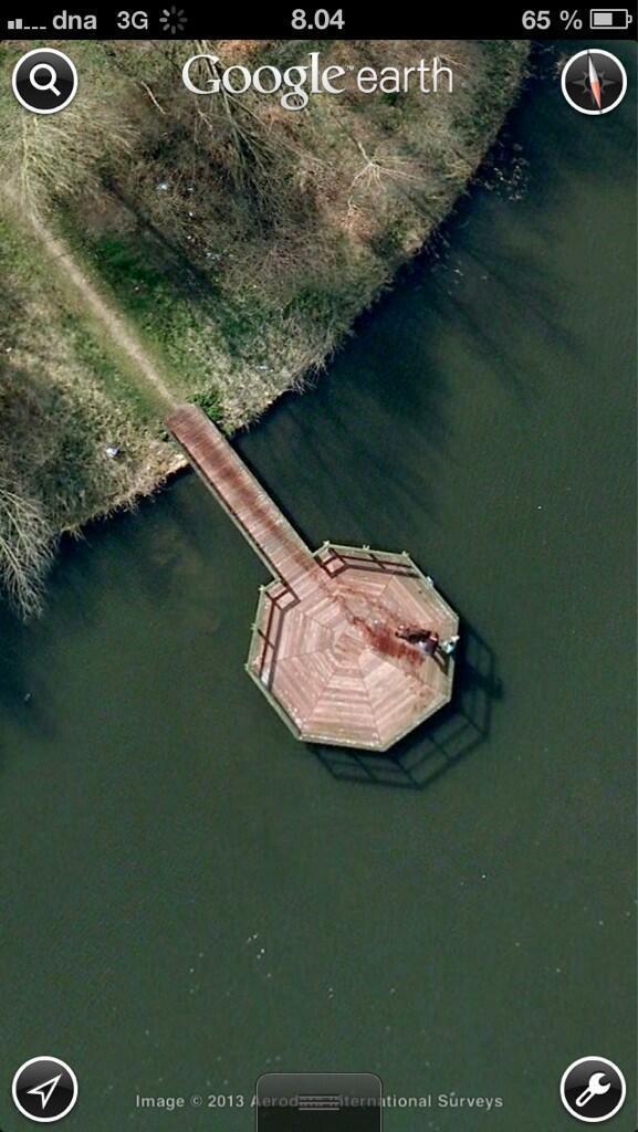 Google Maps Dragging Dead Body