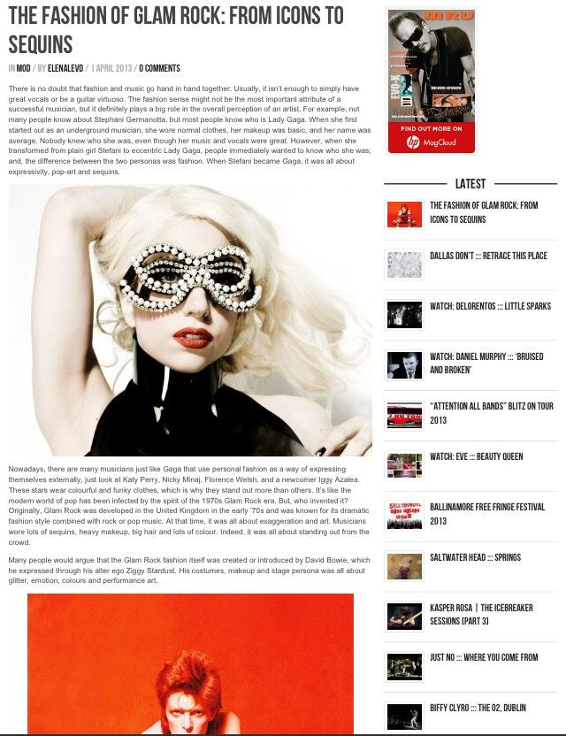 THE FASHION OF GLAM ROCK: FROM ICONS TO SEQUINS – Fascination Nation