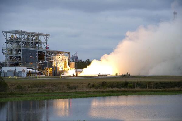 Spring testing at SSC! Aerojet's AJ26 engine tested for ...