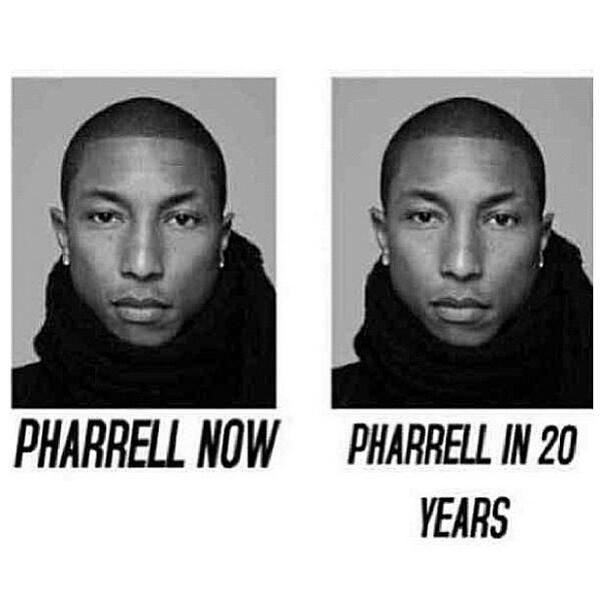 Pharrell Williams 20 Years Old