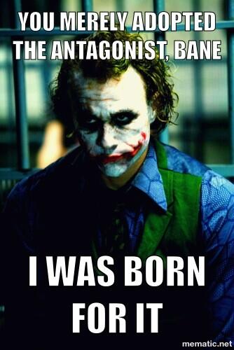 Bane Meme Born In It