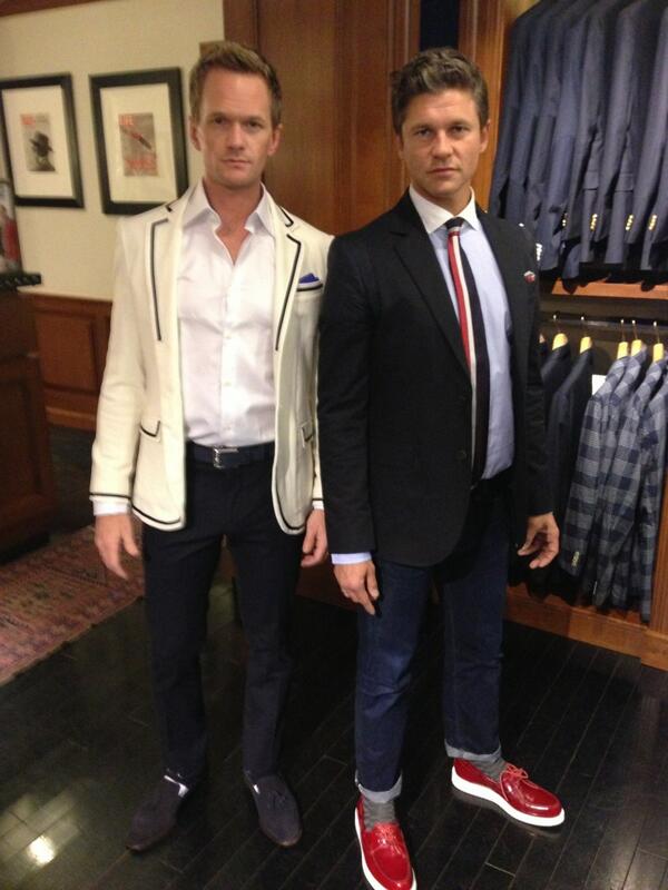 Neil Patrick Harris Blue Suit