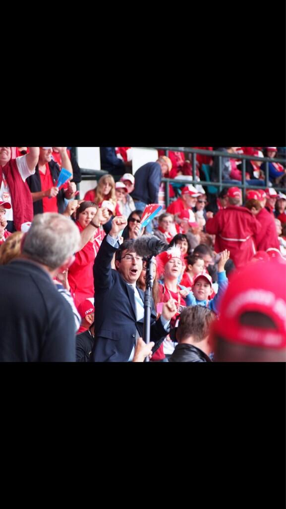 I heard that Jon Oliver filmed something for The Daily Show with Jon ...