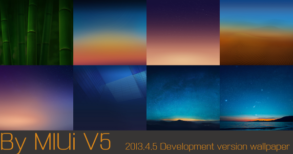 Miui 5 Stock Wallpapers