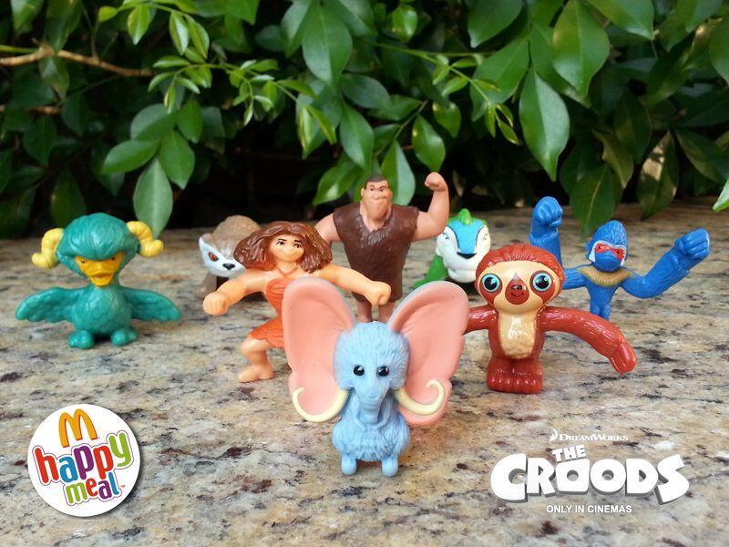 The Croods Mcdonalds Toys
