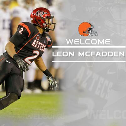 Leon McFadden Browns