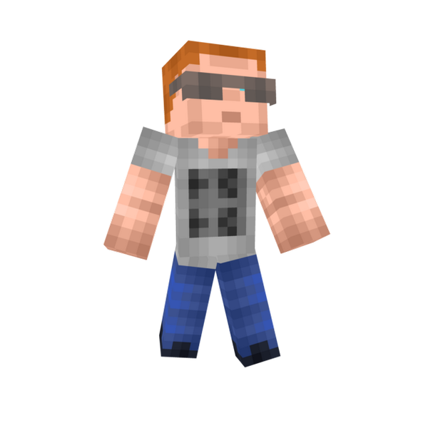Muscles Glasses (EMT) Minecraft Skin