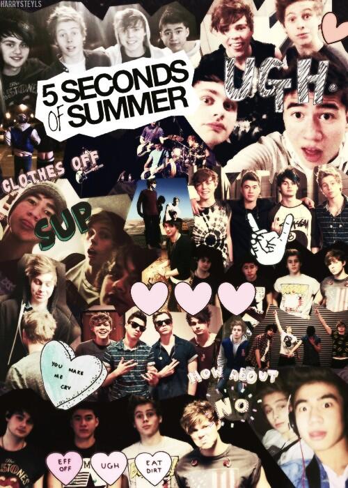 5sos Wallpaper Collage