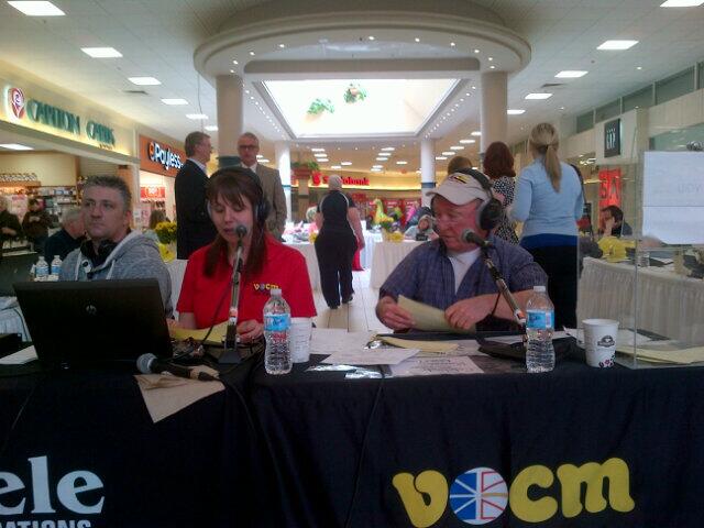 YOUR VOCM on Twitter: "Claudette Barnes and Pat Murphy at the #CancerCareRadiothon at the Avalon ...