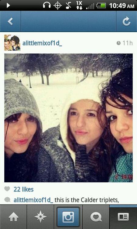 Eleanor Calder And Tina Calder