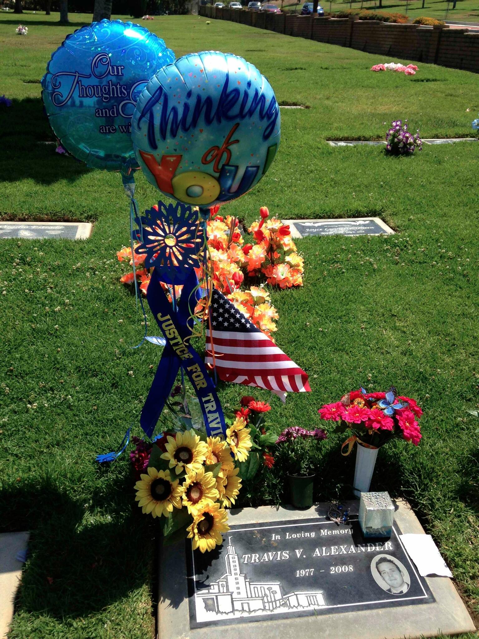 Travis Alexander Funeral Photos