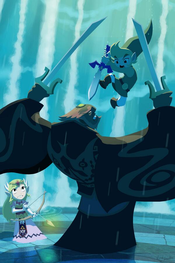 Legend Of Zelda Wind Waker Deviantart Fan Art The Escapist WW] Just