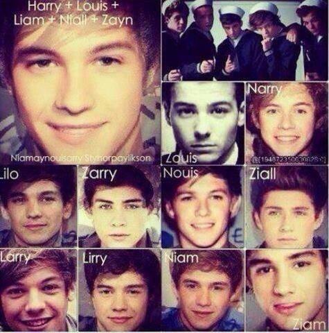 One Direction Faces Combined EVERY Extended Version Of One Direction's
