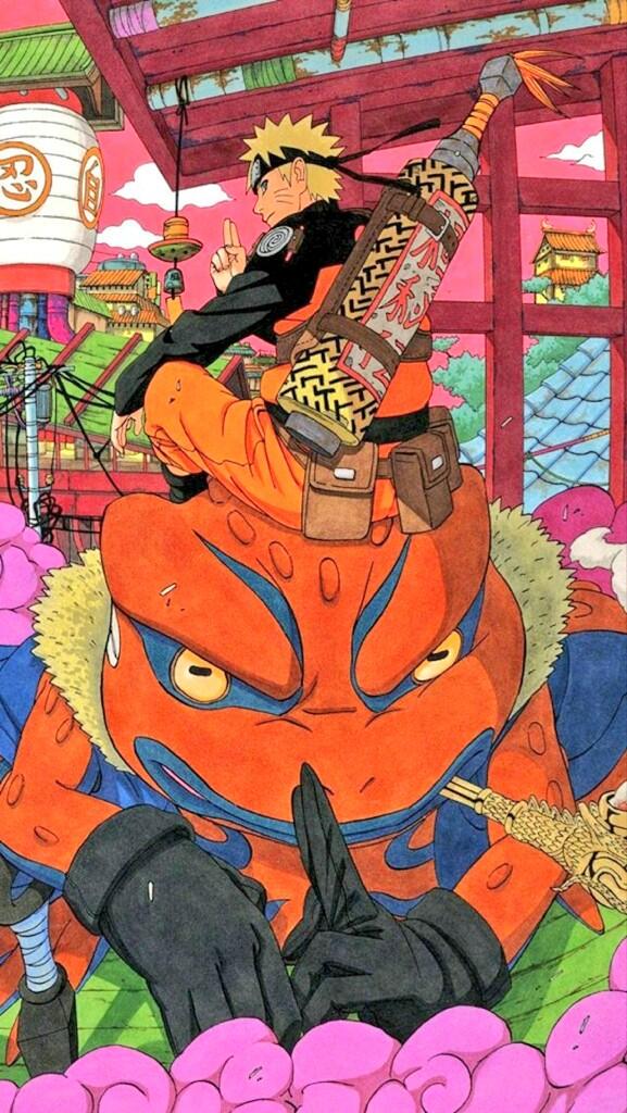 Gamakichi And Gamatatsu Wallpaper
