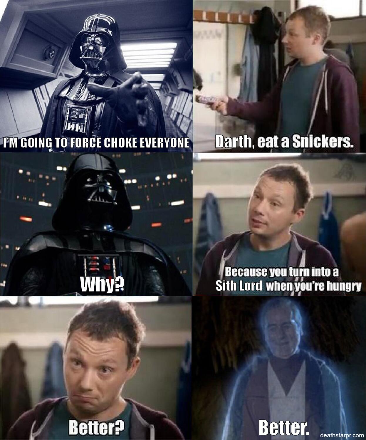 Darth Vader Choke Meme