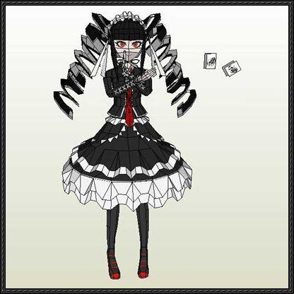 Celestia Ludenberg Full Body Sprite