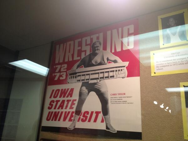 Chris Taylor Wrestling Poster